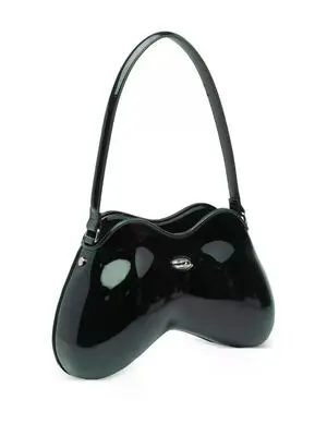 DIESEL® Double-d Curved Shoulder Bag - Black