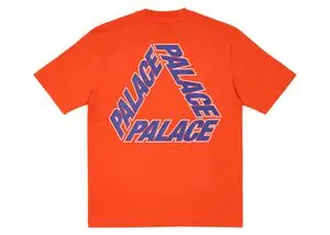 PALACE P3 Outline T-shirt Rouge
