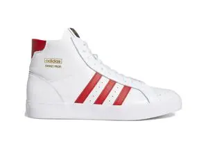 Adidas Basket Profi Sneakers - Cloud White/scarelet Red/gold Metallic