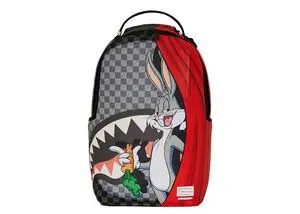 SPRAYGROUND Looney Tunes Bugs Bunny Backpack - Grey/red