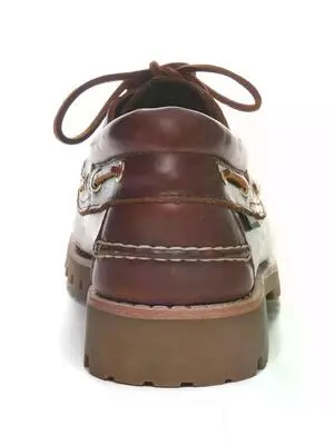 SEBAGO Leather Lace-up Loafers