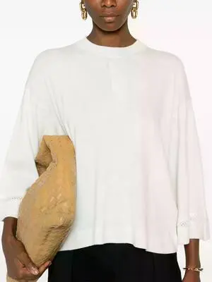 Fabiana Filippi Crew-neck Cashmere Top