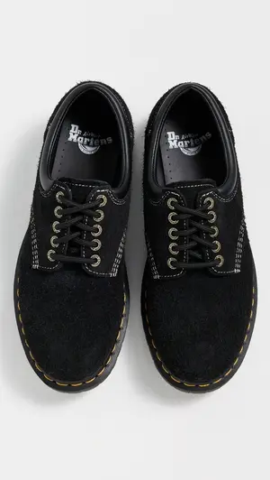 Dr. Martens Long Napped Suede Low Top Shoes