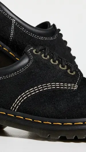 Dr. Martens Long Napped Suede Low Top Shoes