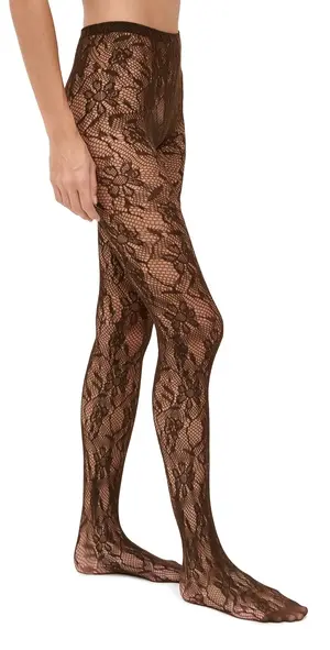 STEMS Aria Mesh Tights - Brown