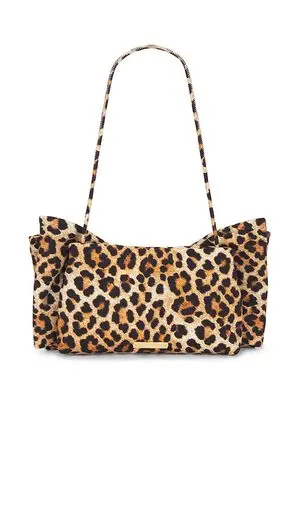 LOEFFLER RANDALL Valerie Bow Clutch - Leopard