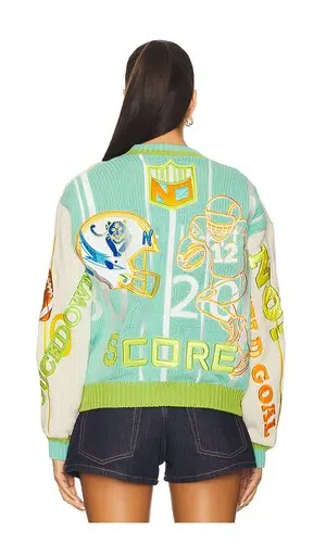 NO! JEANS American Football Cardigan