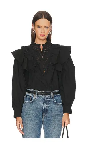 SCARLETT POPPIES Rena Poplin Top