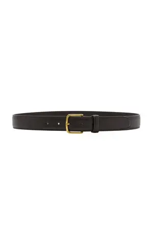 THE ROW The Row Maxi Classic Leather Belt Brown