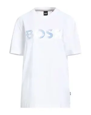 Boss Embroidered T-shirts For Women