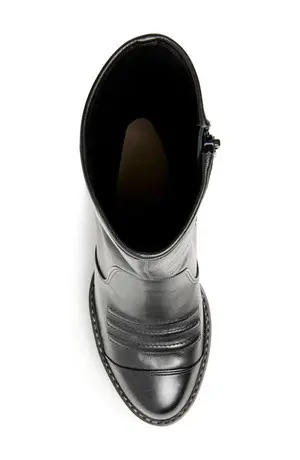 Cinq À Sept Marley Lug Sole Platform Boots - Black
