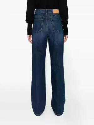 TWINSET Cotton Straight Leg Jeans