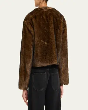 Marc Jacobs Teddy Cropped Jacket