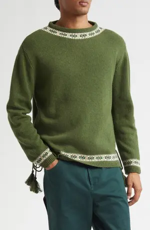 Bode Trimmed Sweaters For Men