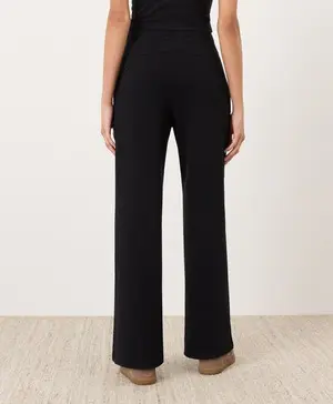 PACT Cloudknit Wide Leg Pants - Black