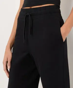 PACT Cloudknit Wide Leg Pants - Black