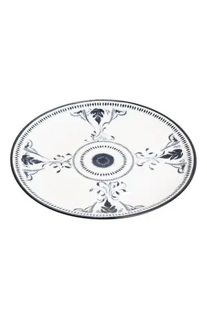 MOMENI Bruges Porcelain 4-piece Dinner Plate Set - Blue