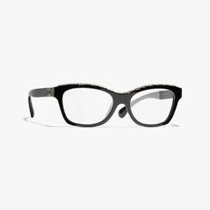 Chanel Butterfly Eyeglasses - Black