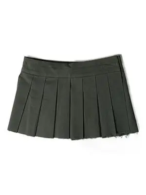 OPEN YY Pleated Mini Skirt