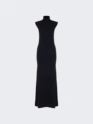 Zeynep Arçay X Camille Charriã¨re Cashmere Maxi Dress - Black