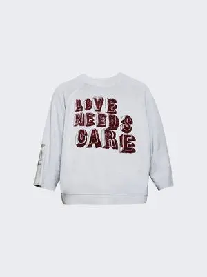 PALY Graphic Crewneck Sweatshirt - Blue