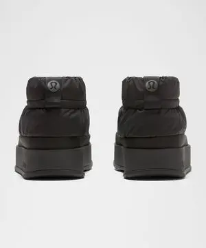 Lululemon Wunder Puff Mini Boot - Black/black/traverse Grey