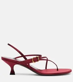 HERBERT LEVINE Starry Eyed 55 Satin Sandals