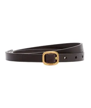 Loewe Leather Belt - Brown