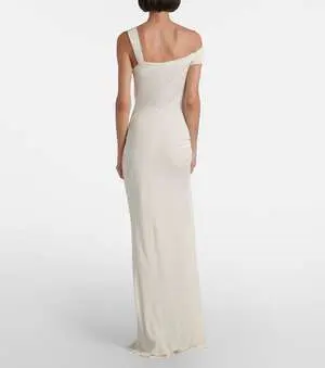 Christopher Esber Draped Jersey Maxi Dress