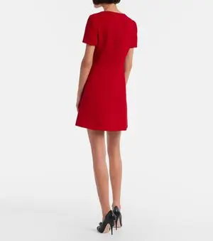 Valentino Garavani Wool-blend Tweed Minidress
