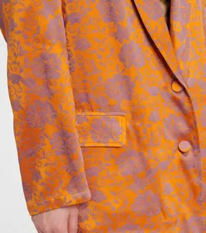 Dries Van Noten Floral Jacquard Blazer