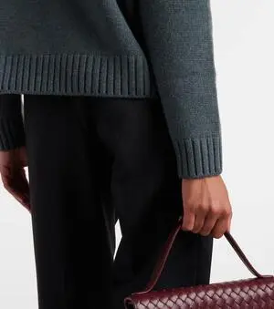 Loro Piana Parksville Cashmere Sweater - Grey