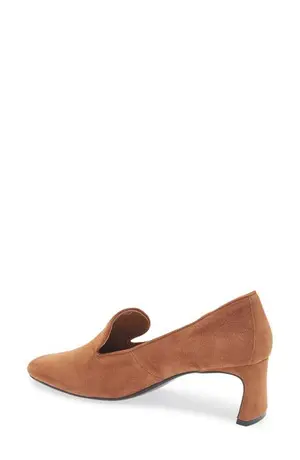 Jeffrey Campbell Tidy Loafer Pump - Tan Suede