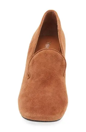 Jeffrey Campbell Tidy Loafer Pump - Tan Suede