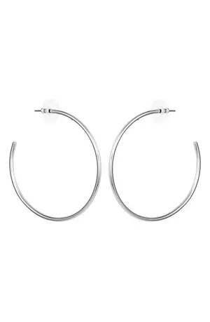 Vince Camuto Hoop Earrings - Silver