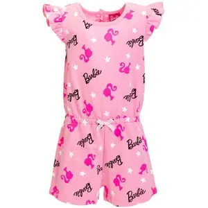BARBIE Sleeveless Skater Romper - Pink