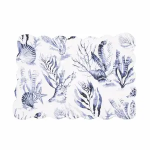 C&F HOME Midnight Lagoon Placemats Set Of 6