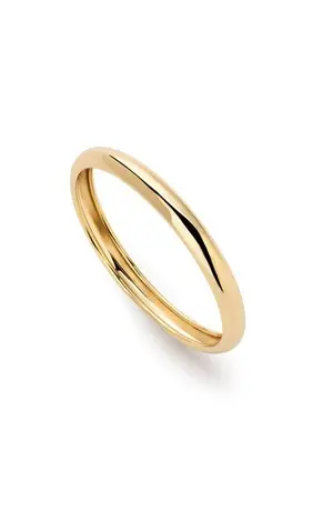 ANA LUISA Slim Band Ring - Gold