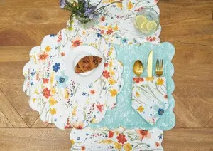 C&F HOME Sheila Table Runner 14" X 51