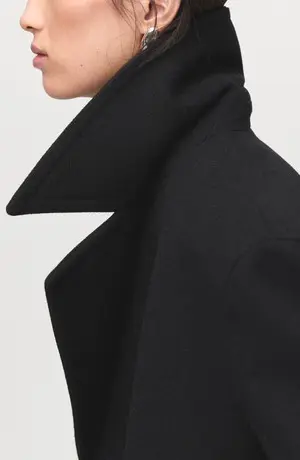 Mango Goya Double-breasted Blazer - Black