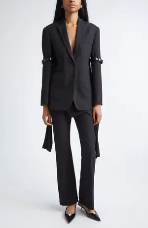 Coperni Logo Belted Blazer