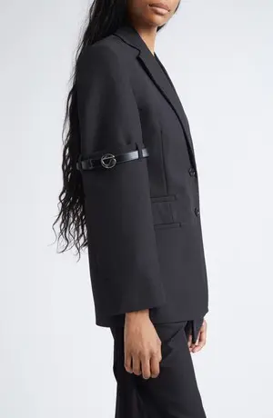 Coperni Logo Belted Blazer