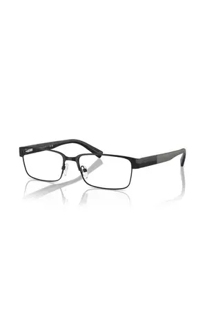 Armani Exchange 54mm Rectangle Eyeglasses - Black