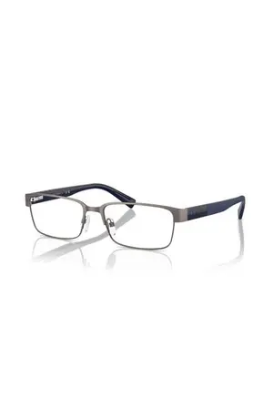 Armani Exchange 54mm Rectangle Eyeglasses - Grey