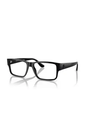 Versace 57mm Rectangle Optical Glasses