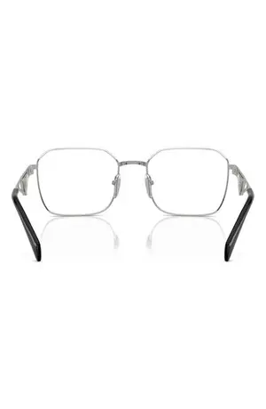 Prada Square Optical Glasses - Silver