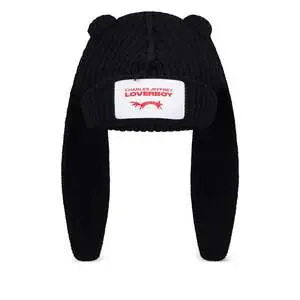CHARLES JEFFREY LOVERBOY Cat Ears Hat - Black