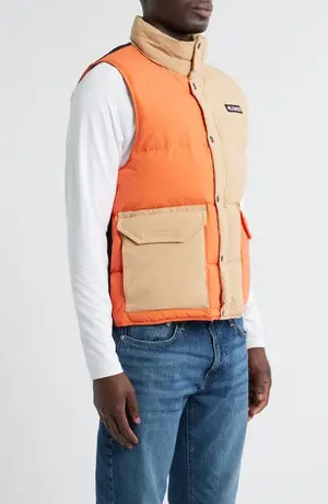 Columbia Wallowa Down Puffer Vest - Canoe/zing/black
