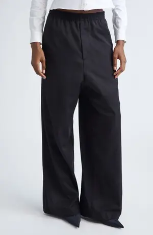 Balenciaga Wool Tailored Pants
