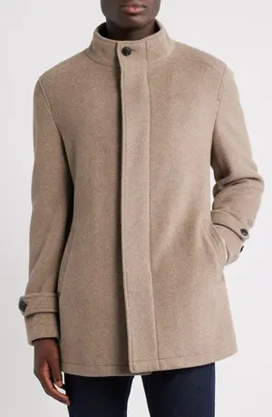 Hart Schaffner Marx Canfield Wool-blend Car Coat
